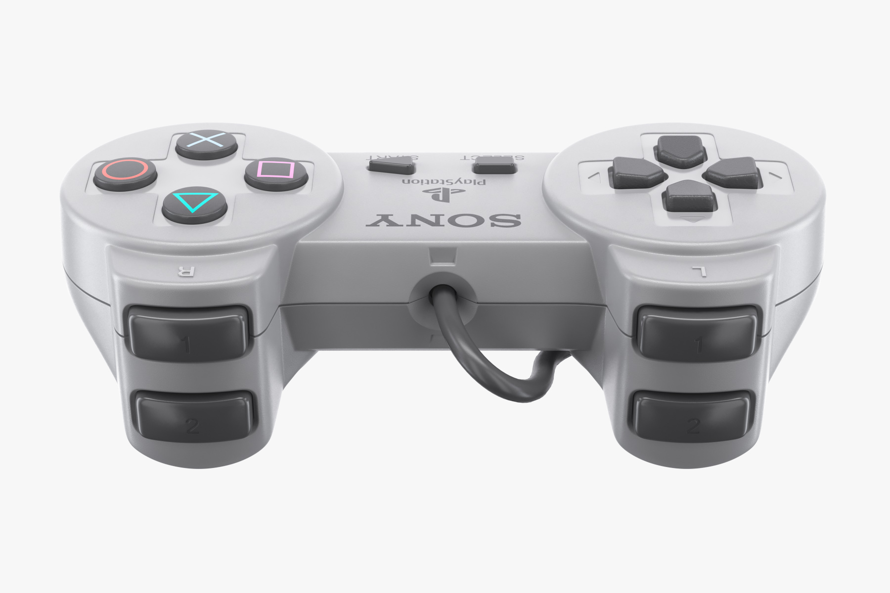 modelo 3d Sony Playstation Classic Controller - TurboSquid 1390141