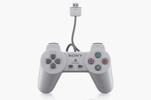 modelo 3d Sony Playstation Classic Controller - TurboSquid 1390141