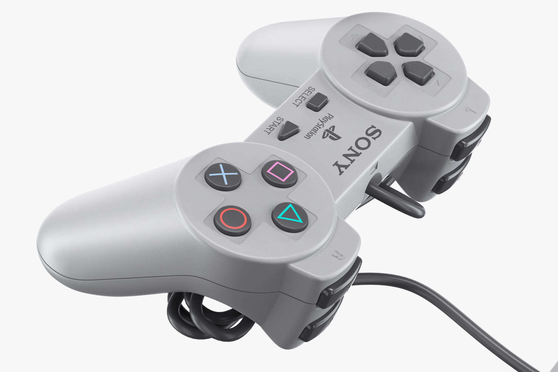 modelo 3d Sony Playstation Classic Controller - TurboSquid 1390141