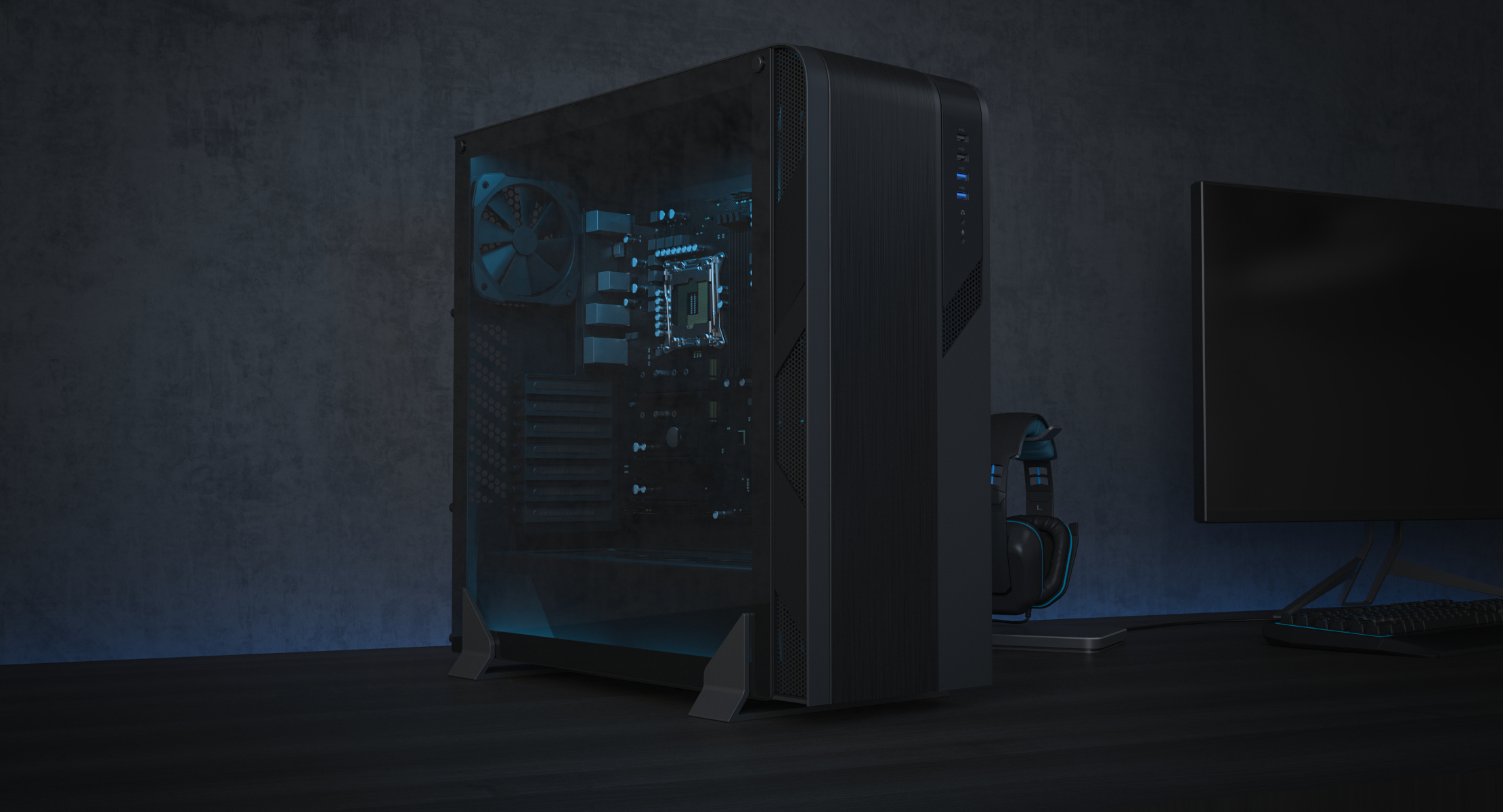 PC Desktop Genérico Modelo 3D - TurboSquid 1292837