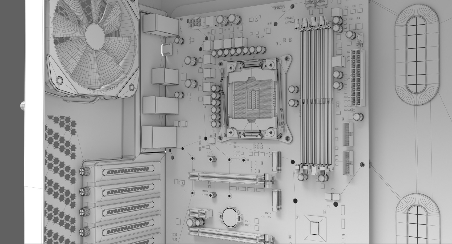 3D model generic desktop chassis - TurboSquid 1292837