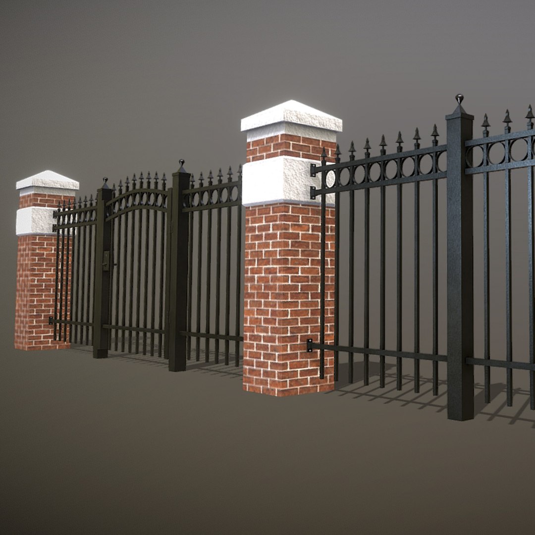 3D Model Fences Package - TurboSquid 1356594