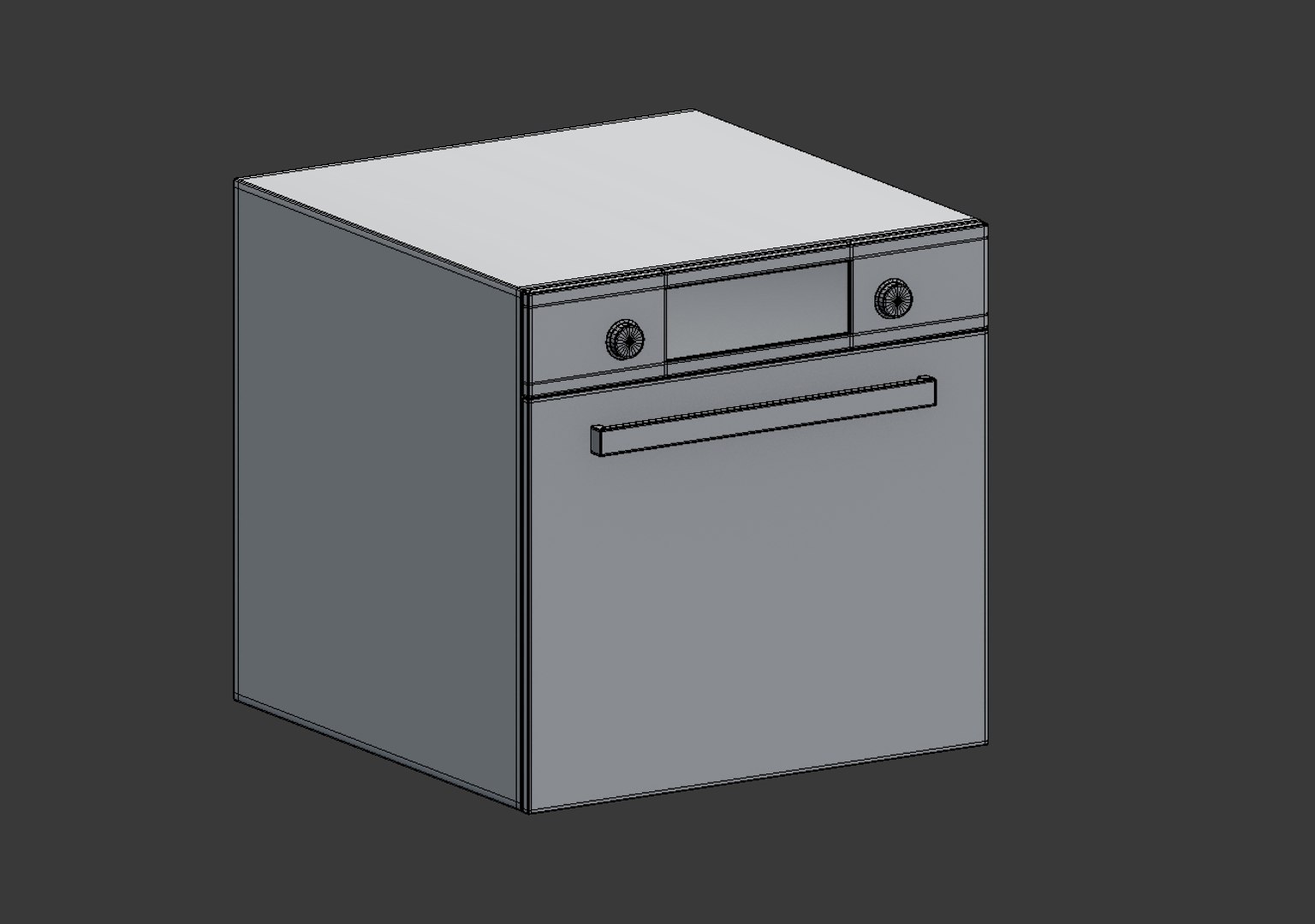 3D Model Built In Oven - TurboSquid 1926298