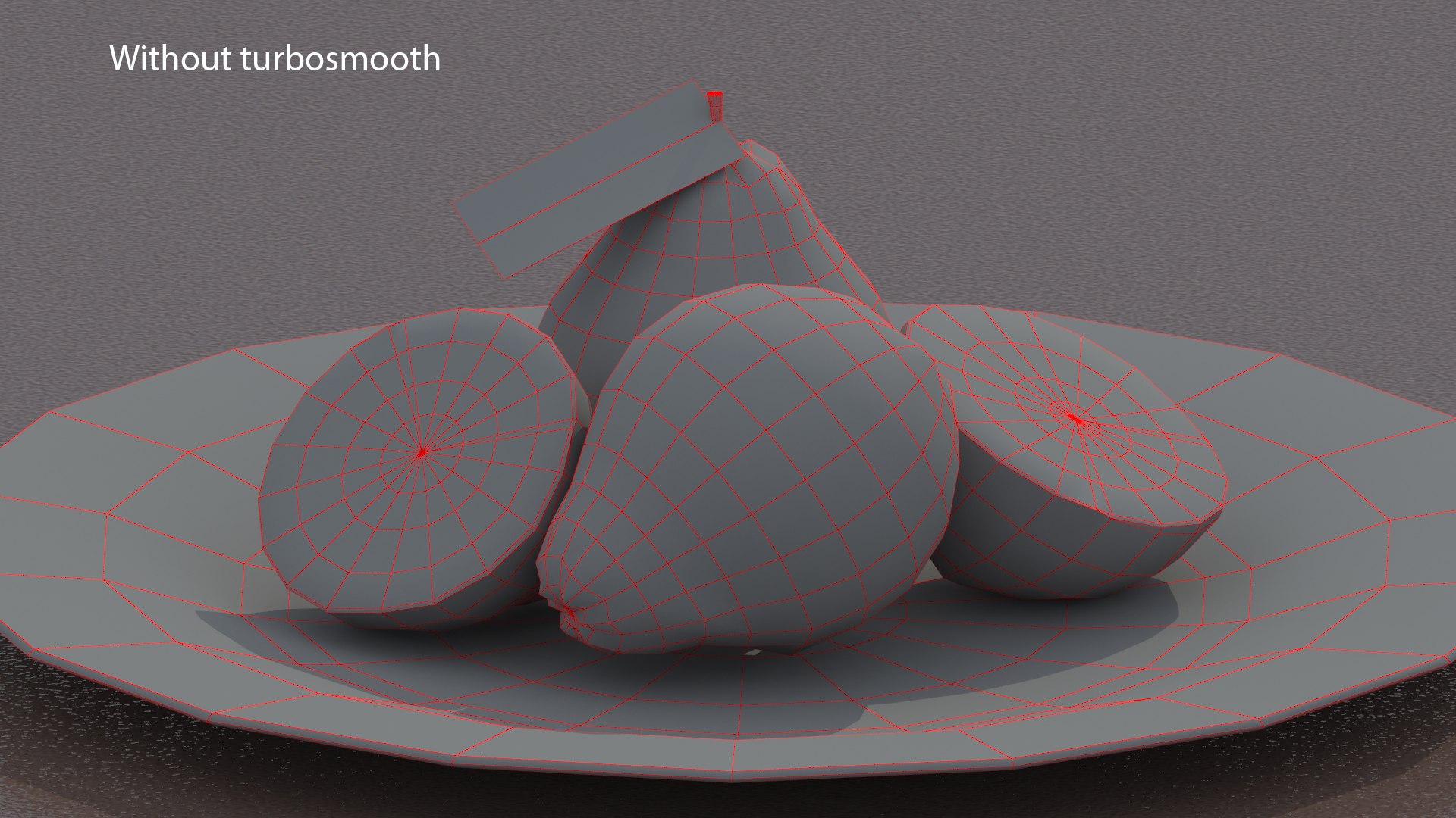 3d Dish Guavas Model