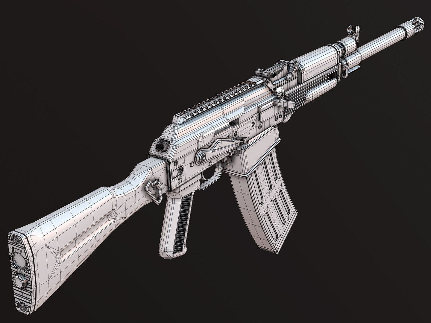 3D Saiga 12K - TurboSquid 2331411