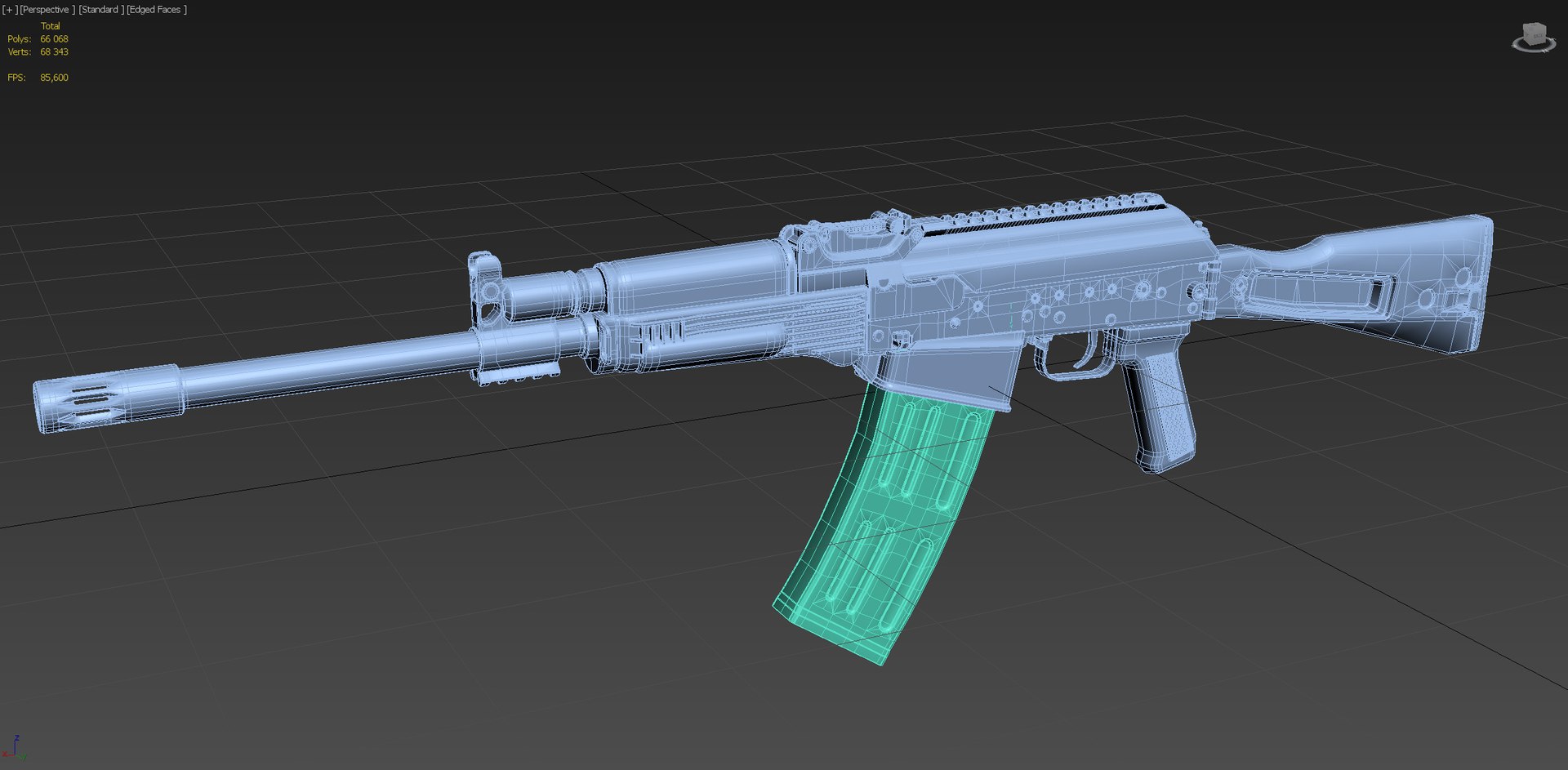 3D Saiga 12K - TurboSquid 2331411