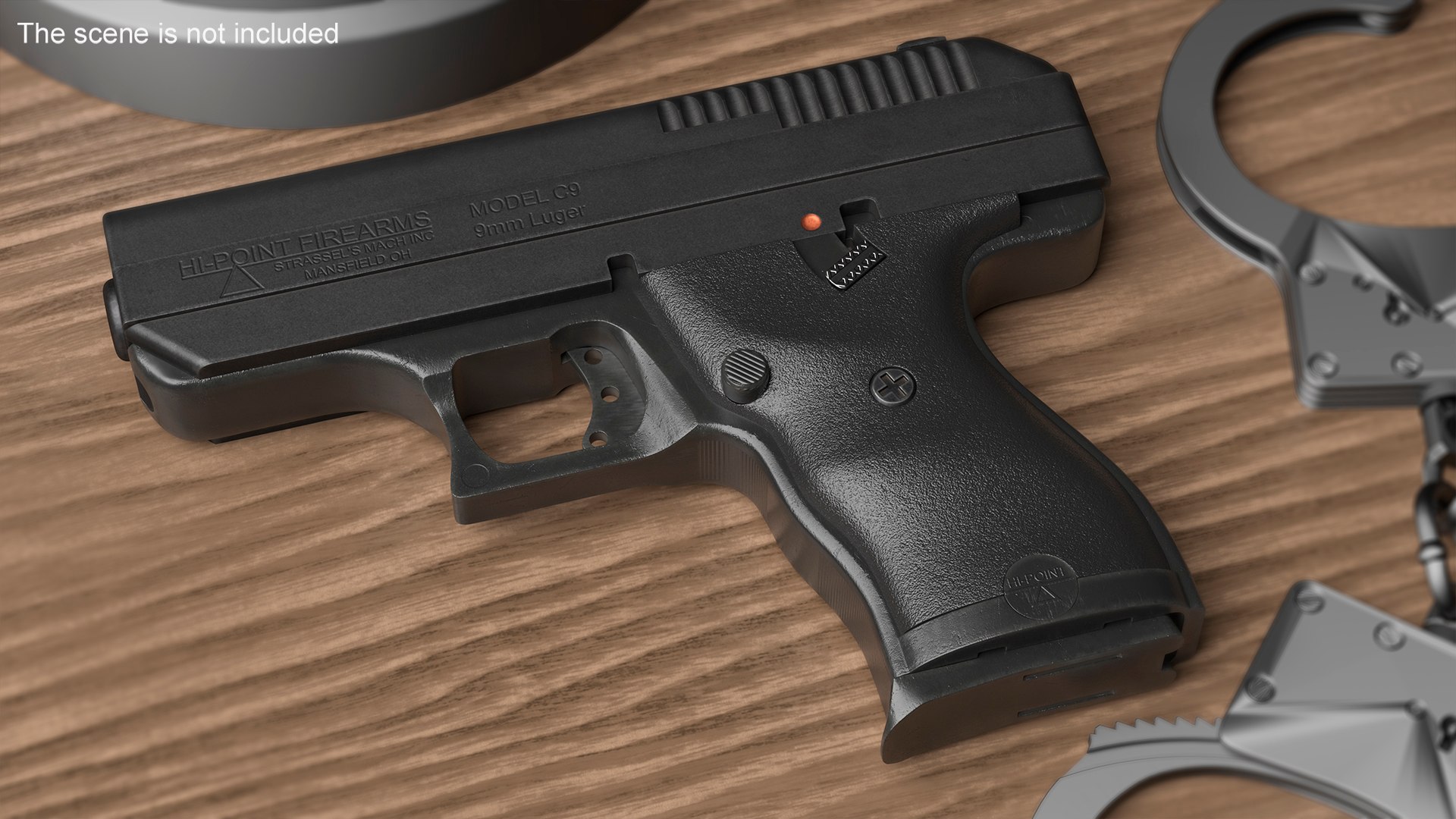 3D Hi-Point C-9 Pistol - TurboSquid 2174363