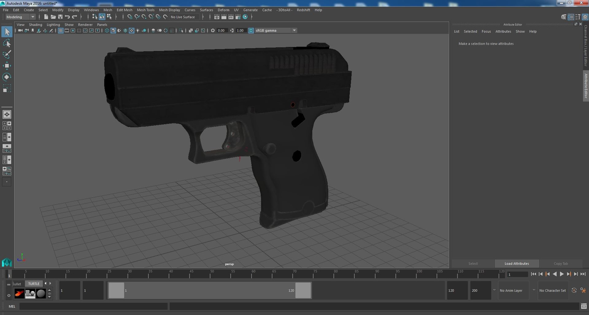 3D Hi-Point C-9 Pistol - TurboSquid 2174363