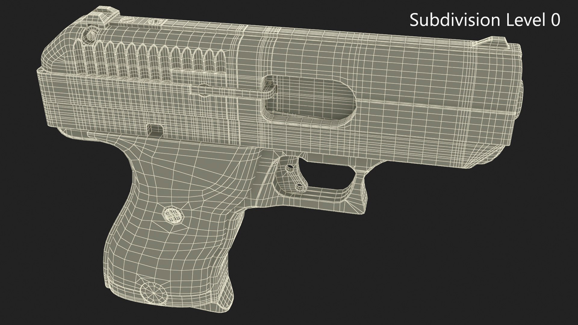 3D Hi-Point C-9 Pistol - TurboSquid 2174363