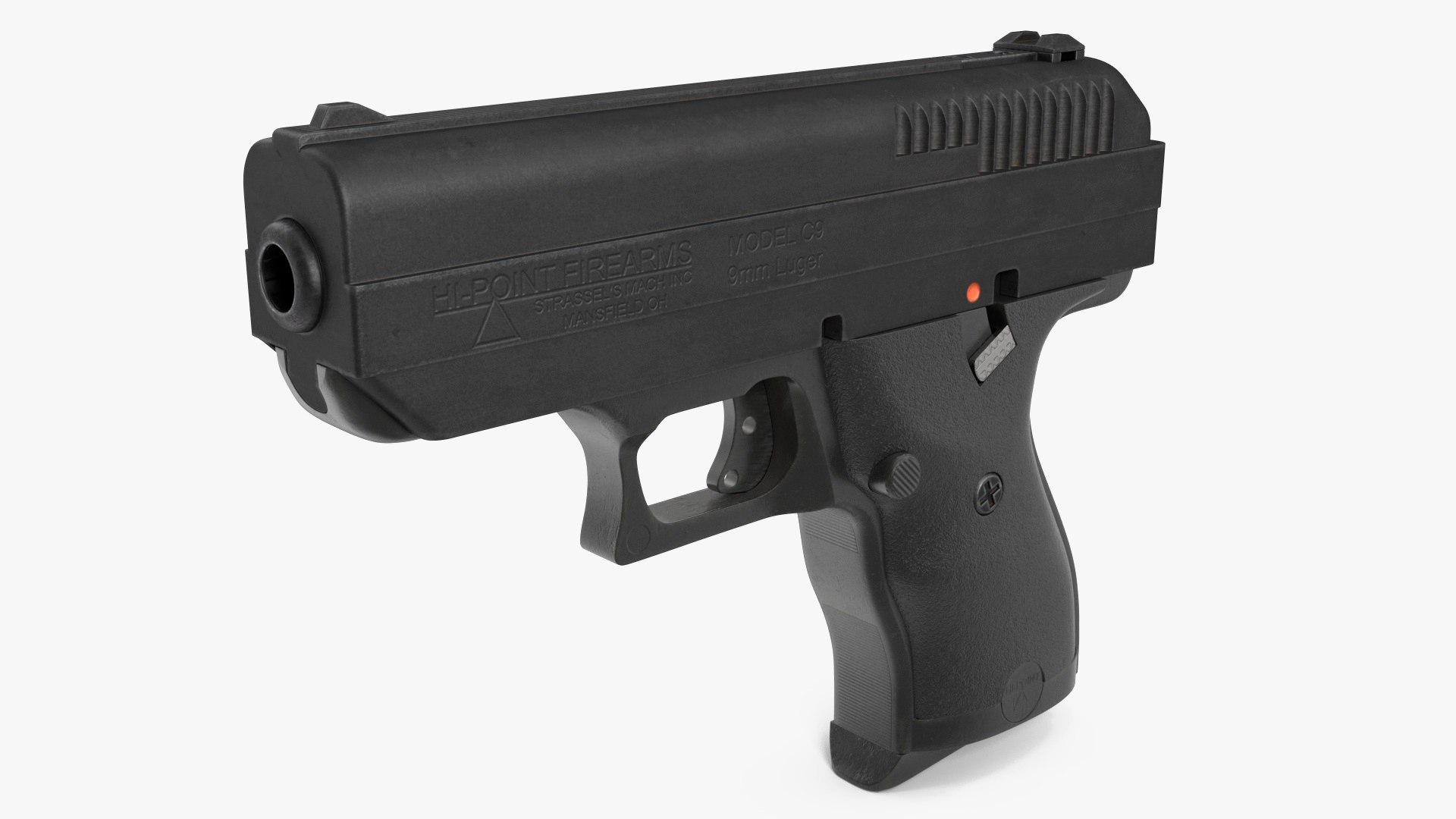 3D Hi-Point C-9 Pistol - TurboSquid 2174363