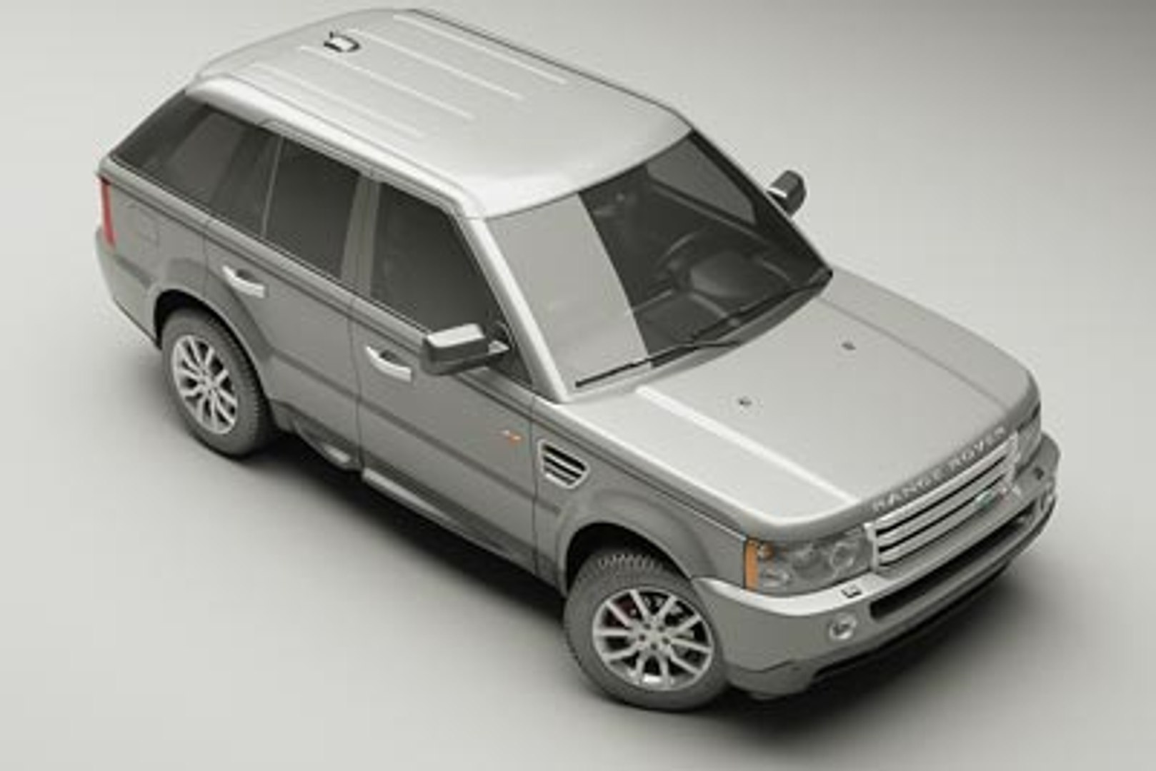 3d Land Range Rover Sport Model