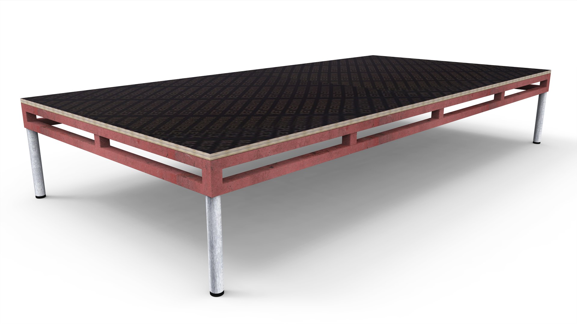 Steel Deck 3D Model - TurboSquid 1542189