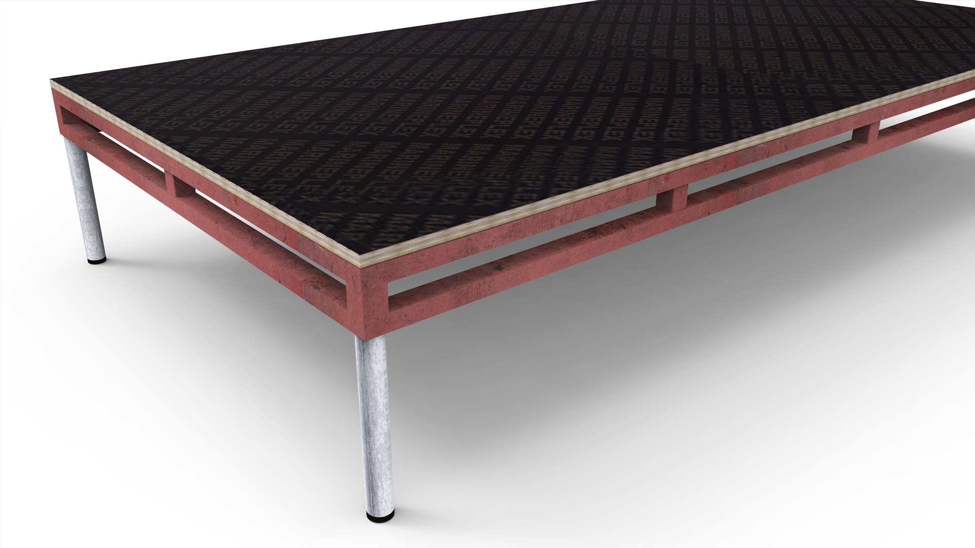 Steel Deck 3D Model - TurboSquid 1542189