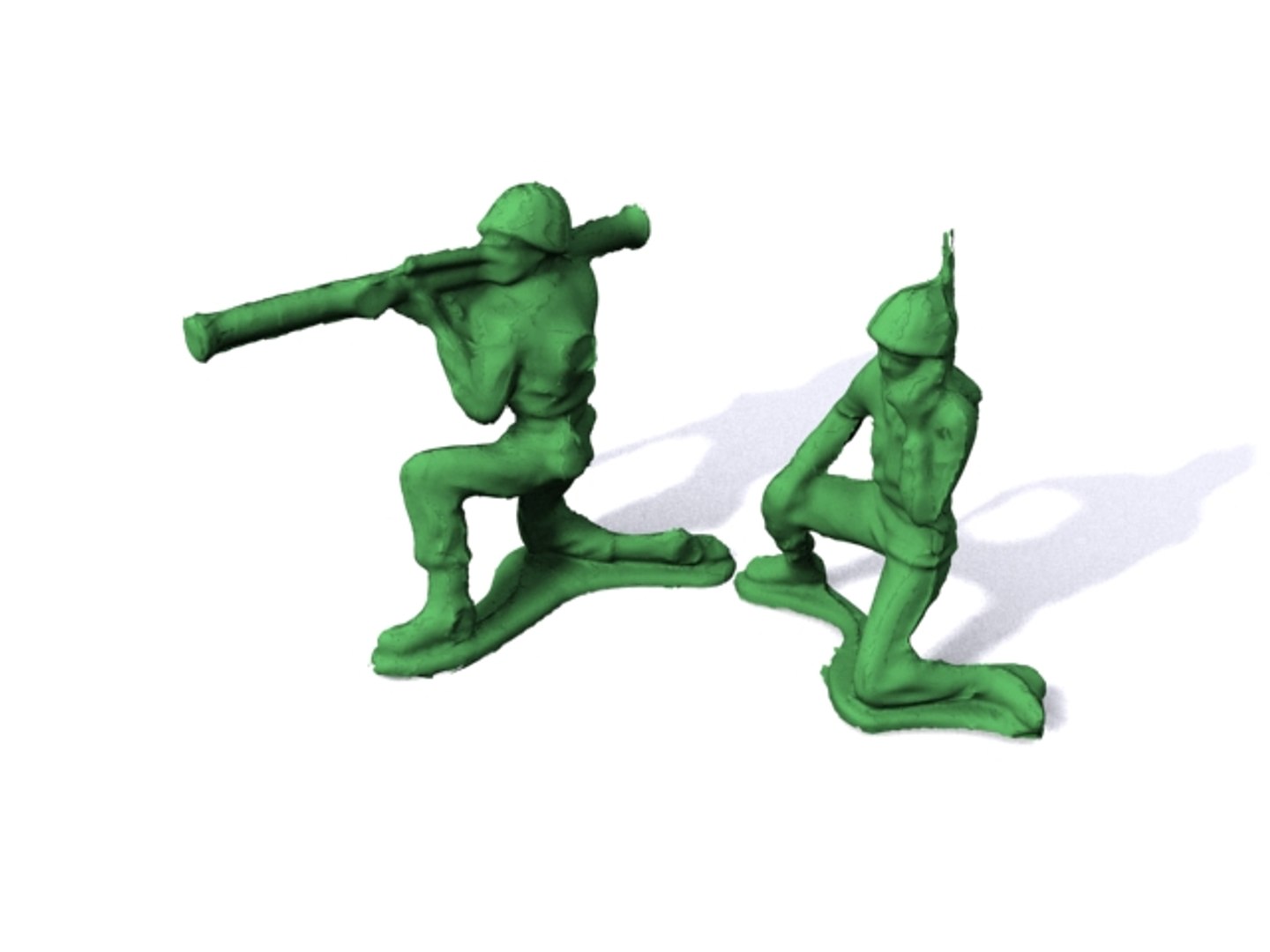 3d Original Army Men Series Model