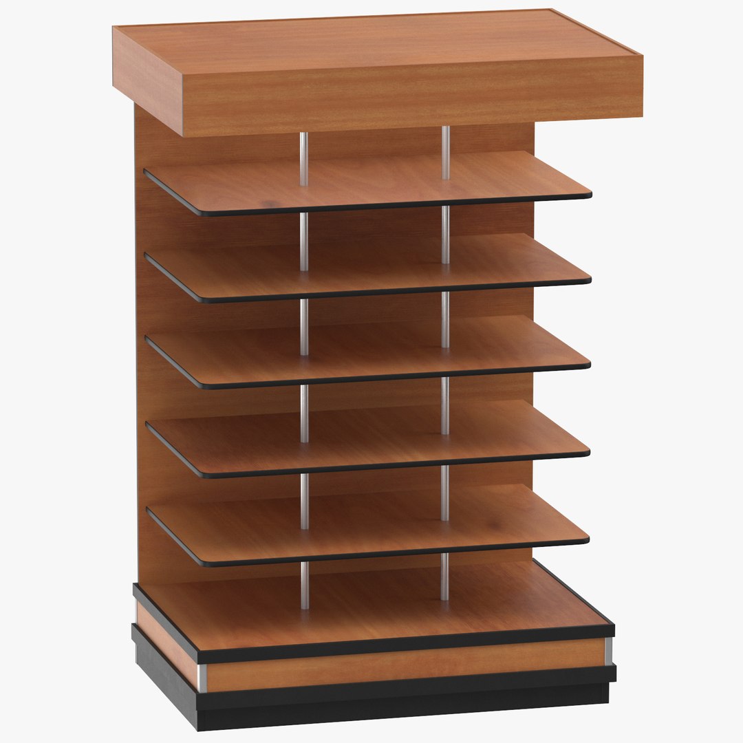 Super market end caps model - TurboSquid 1333277