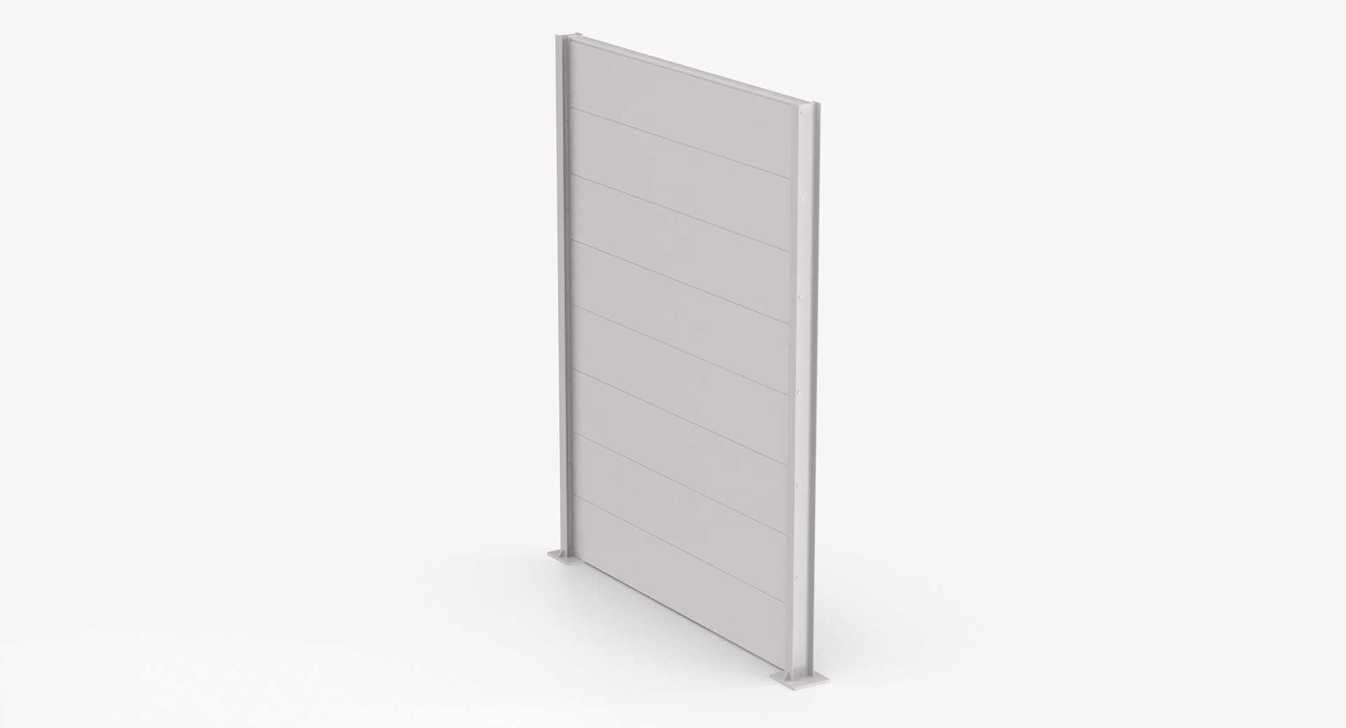3D Noise Barrier 1 Model - TurboSquid 1316561