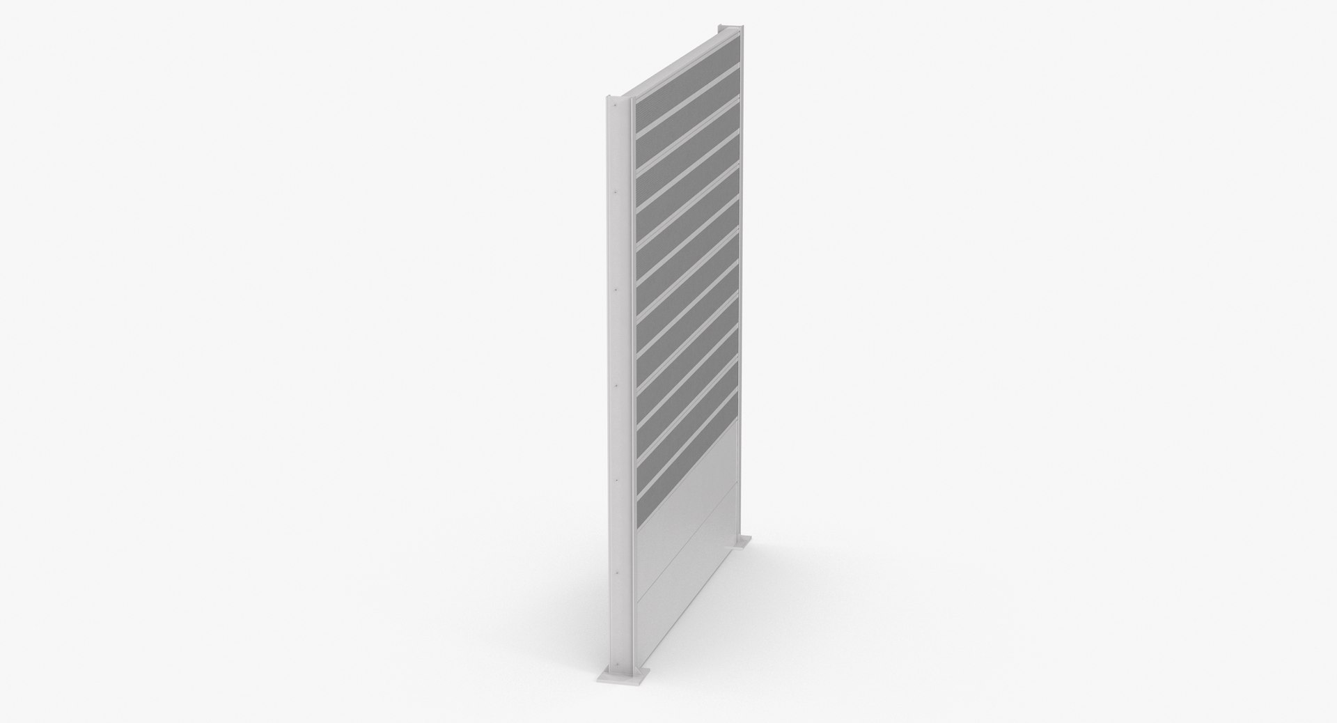 3D Noise Barrier 1 Model - TurboSquid 1316561
