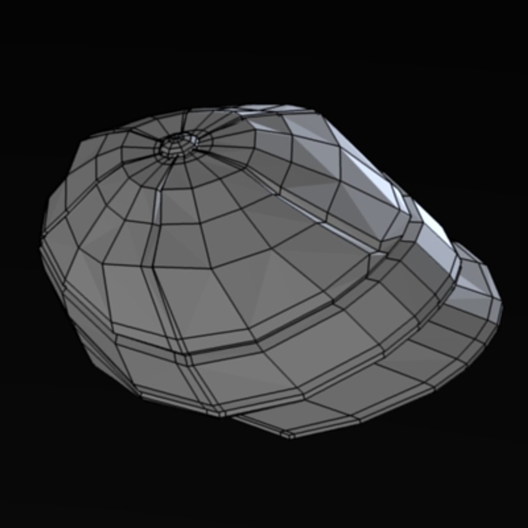 3d hat model