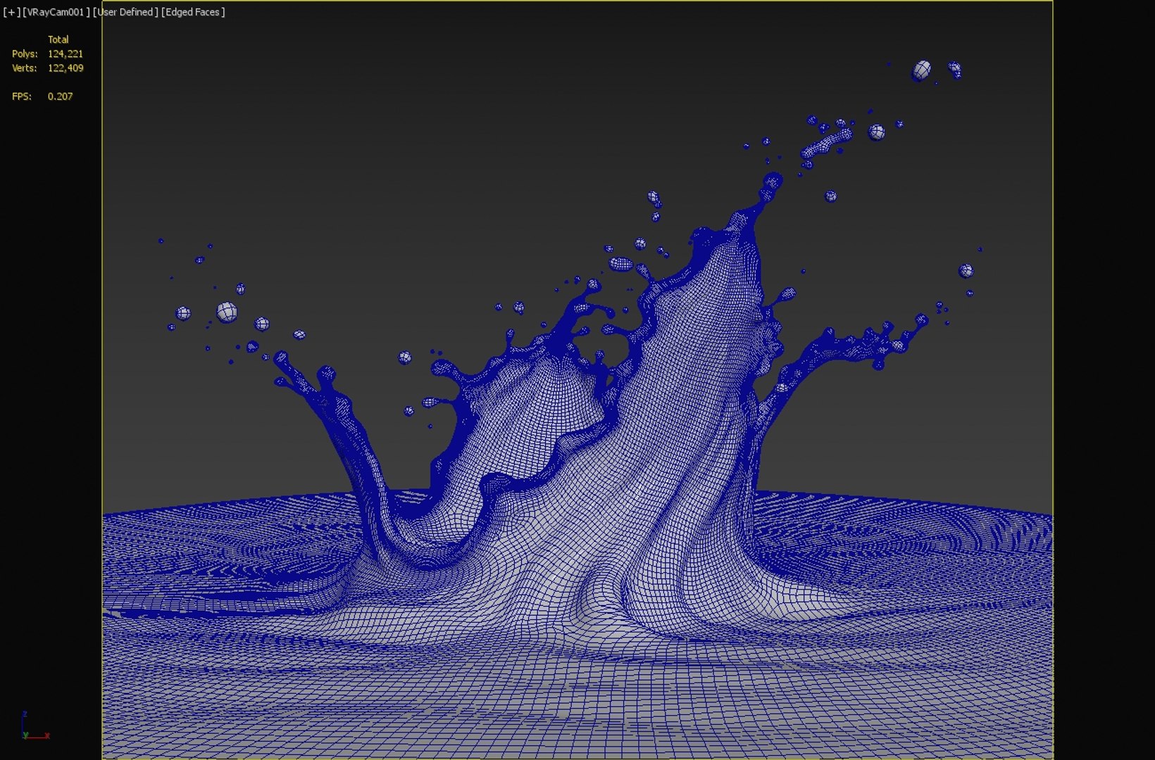 3D Liquid Water Splash Shape - TurboSquid 1539368