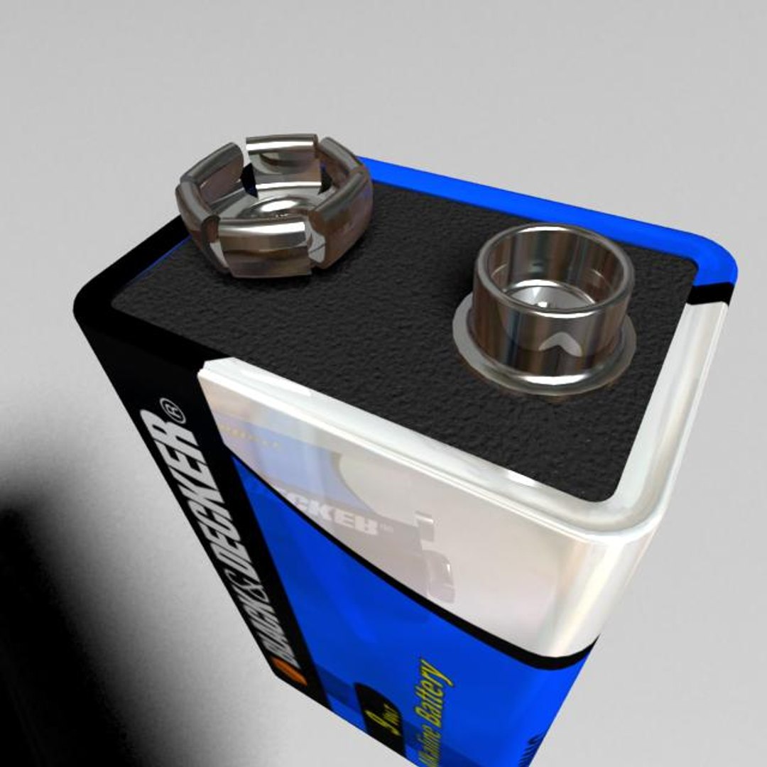 3ds max battery black decker