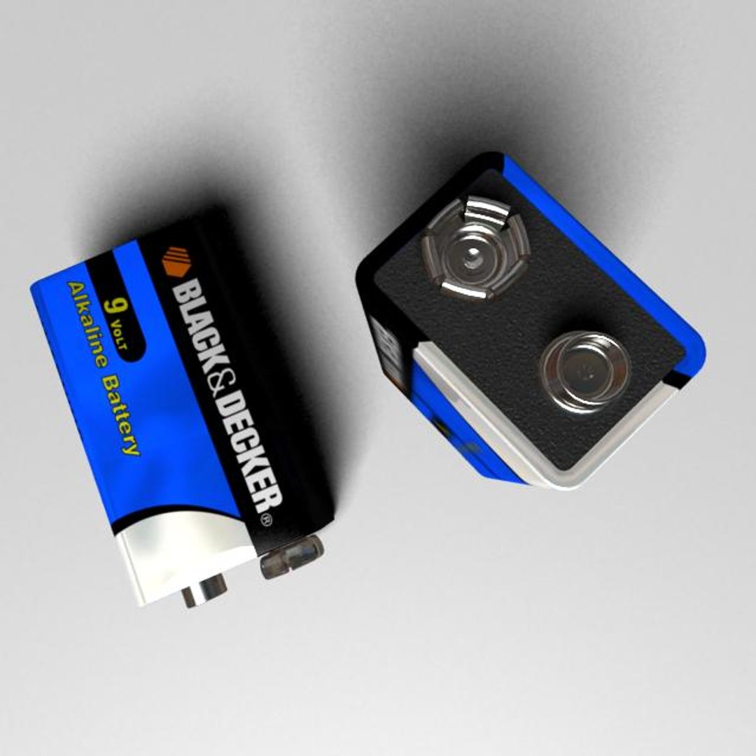 3ds max battery black decker