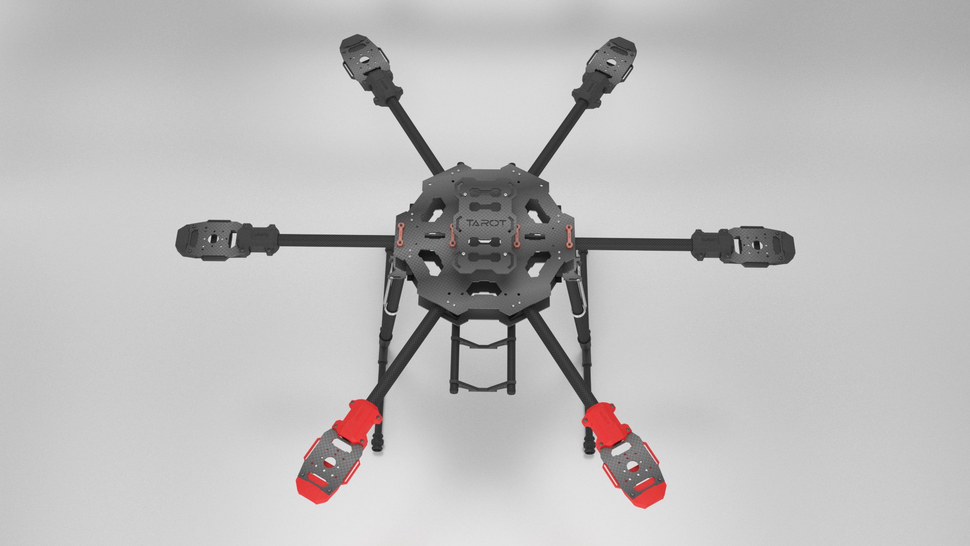 3D Frame Hexacopter - TurboSquid 1188835