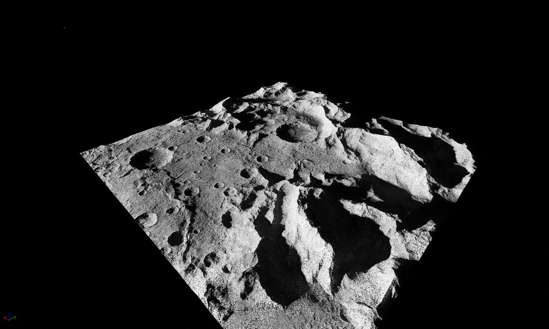 Moon Mountain 4 3D - TurboSquid 2169333