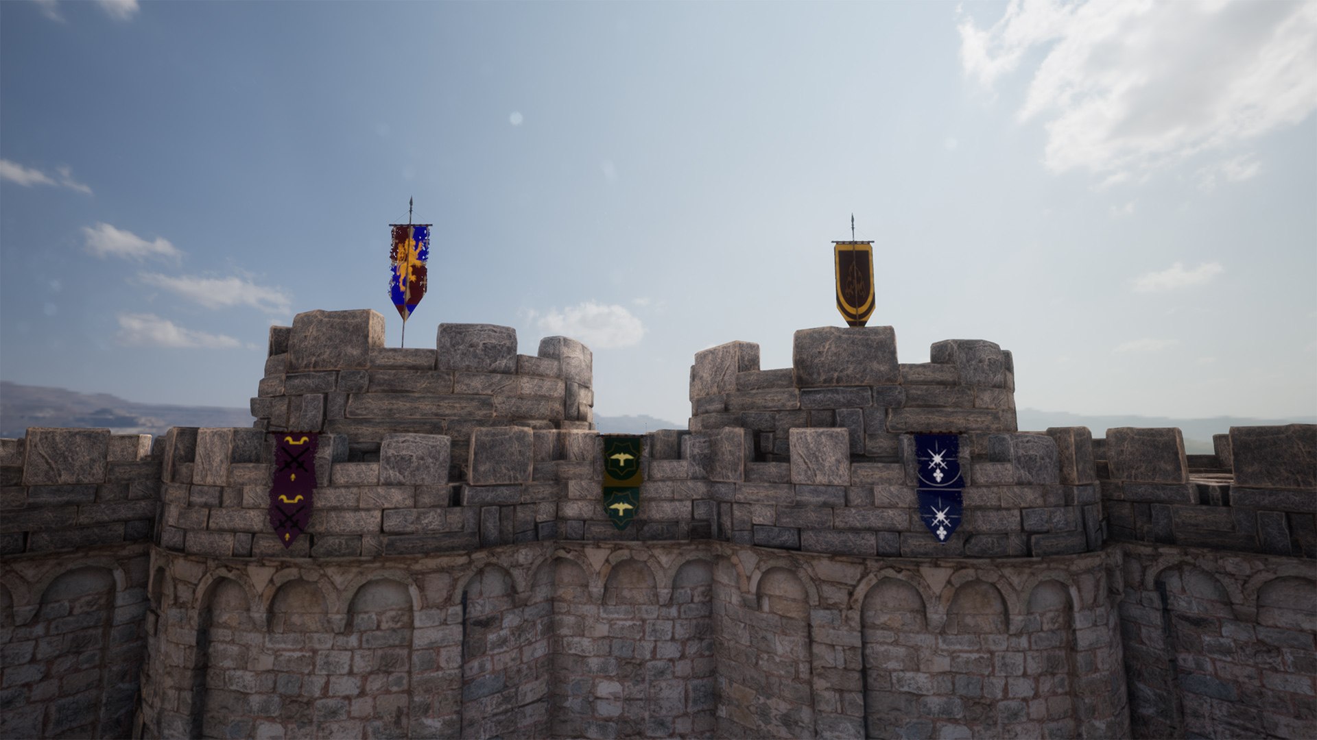 3D Medieval Banners 65 Assets - TurboSquid 2108060