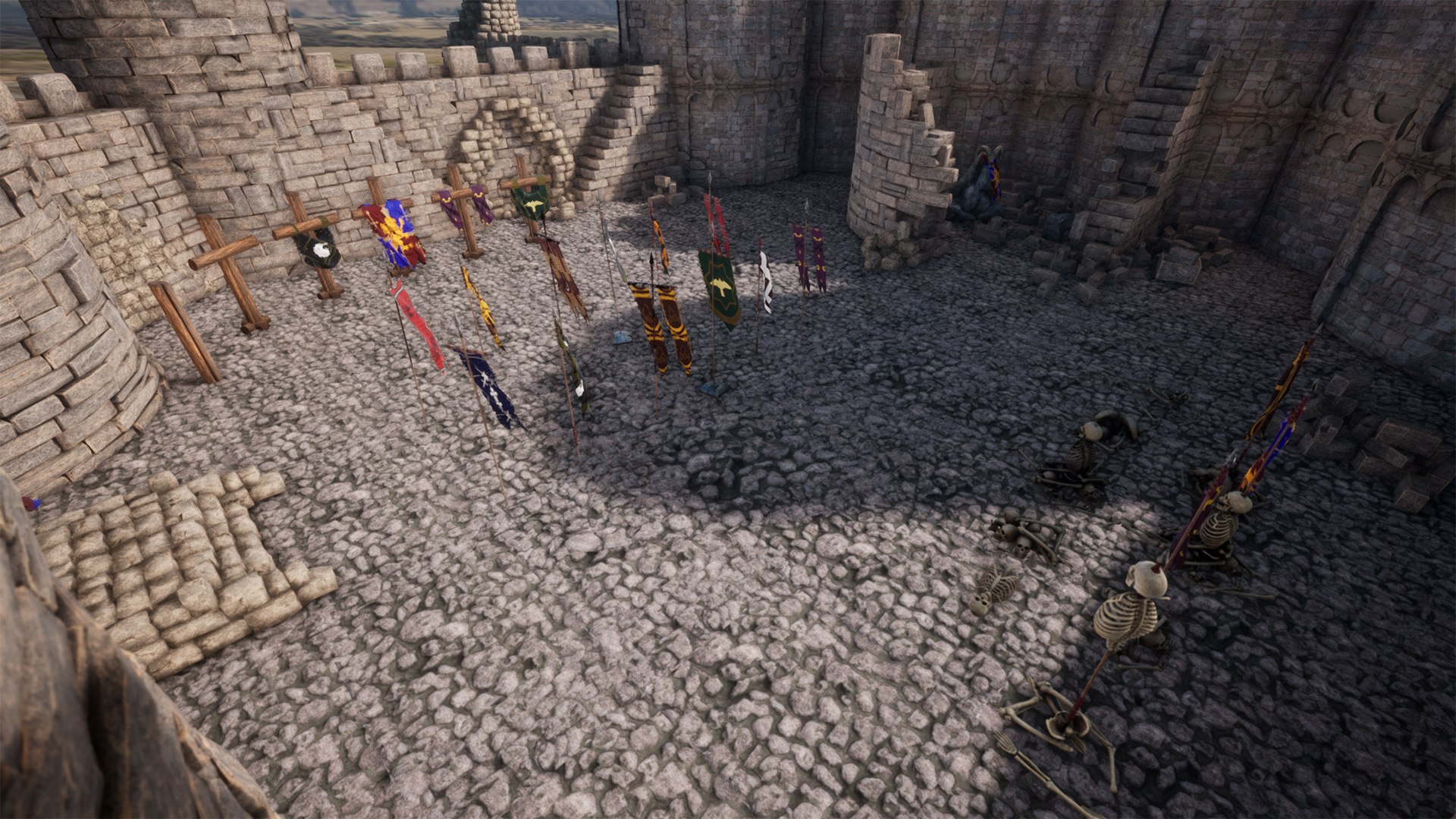 3D Medieval Banners 65 Assets - TurboSquid 2108060