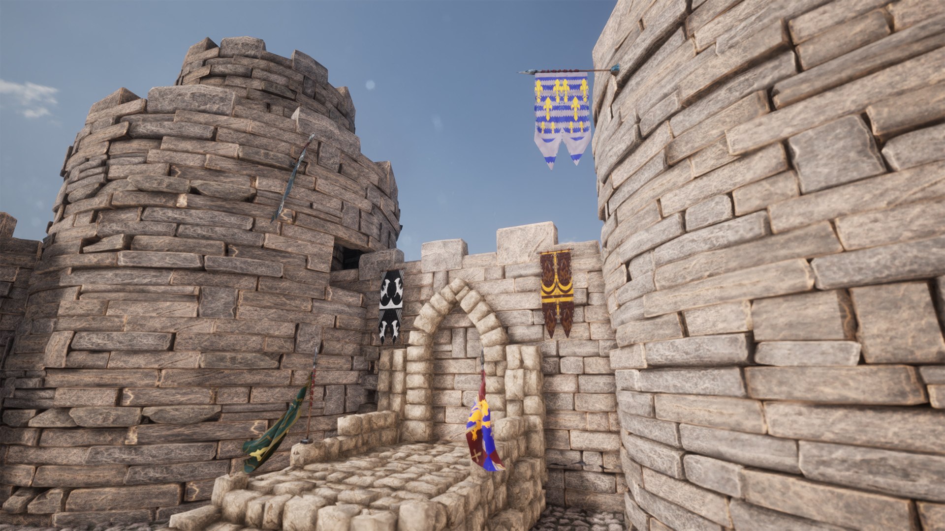 3D Medieval Banners 65 Assets - TurboSquid 2108060