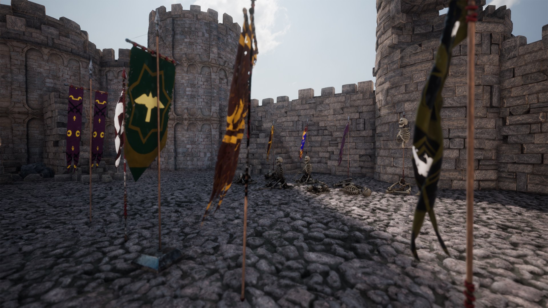 3D Medieval Banners 65 Assets - TurboSquid 2108060