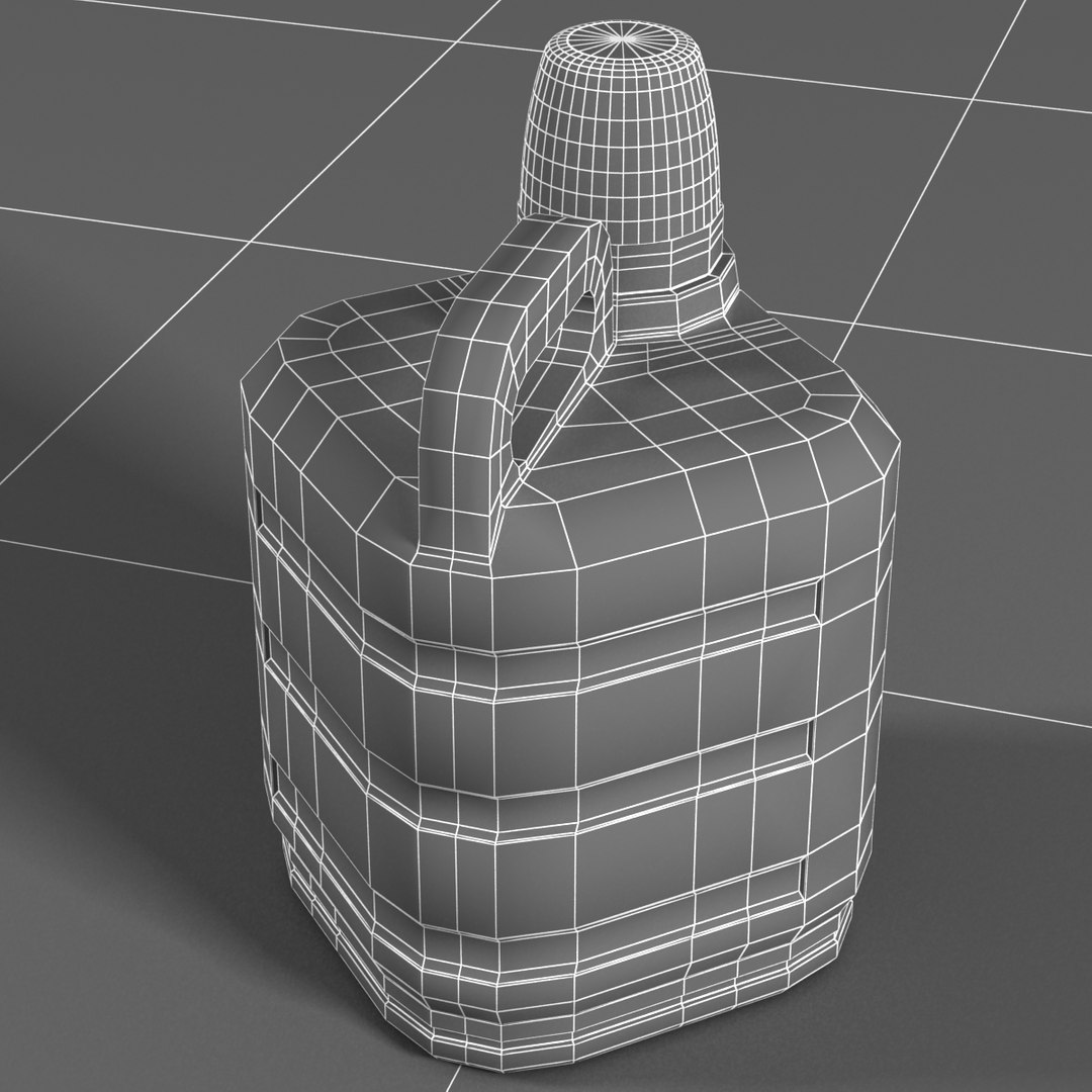 3D gallon model - TurboSquid 1365017