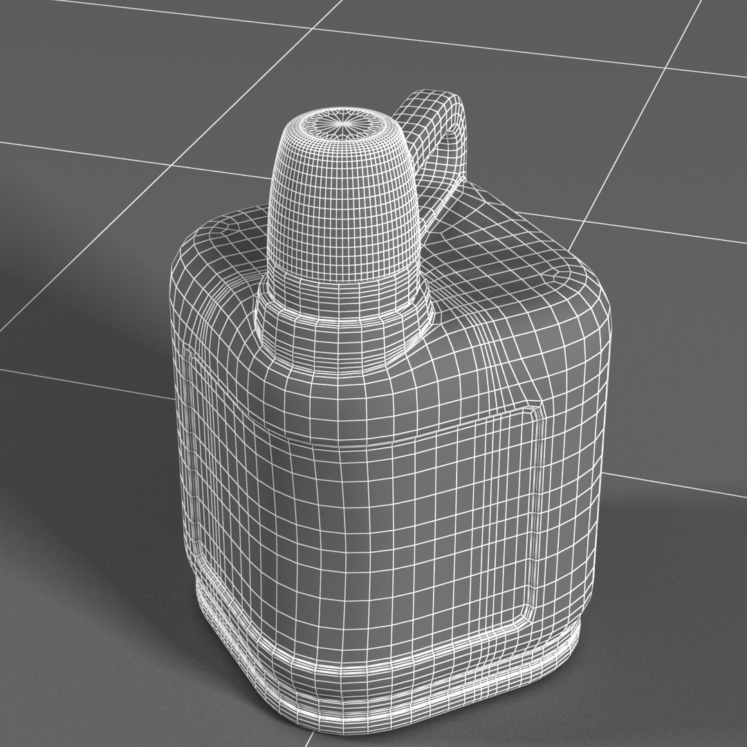 3D gallon model - TurboSquid 1365017