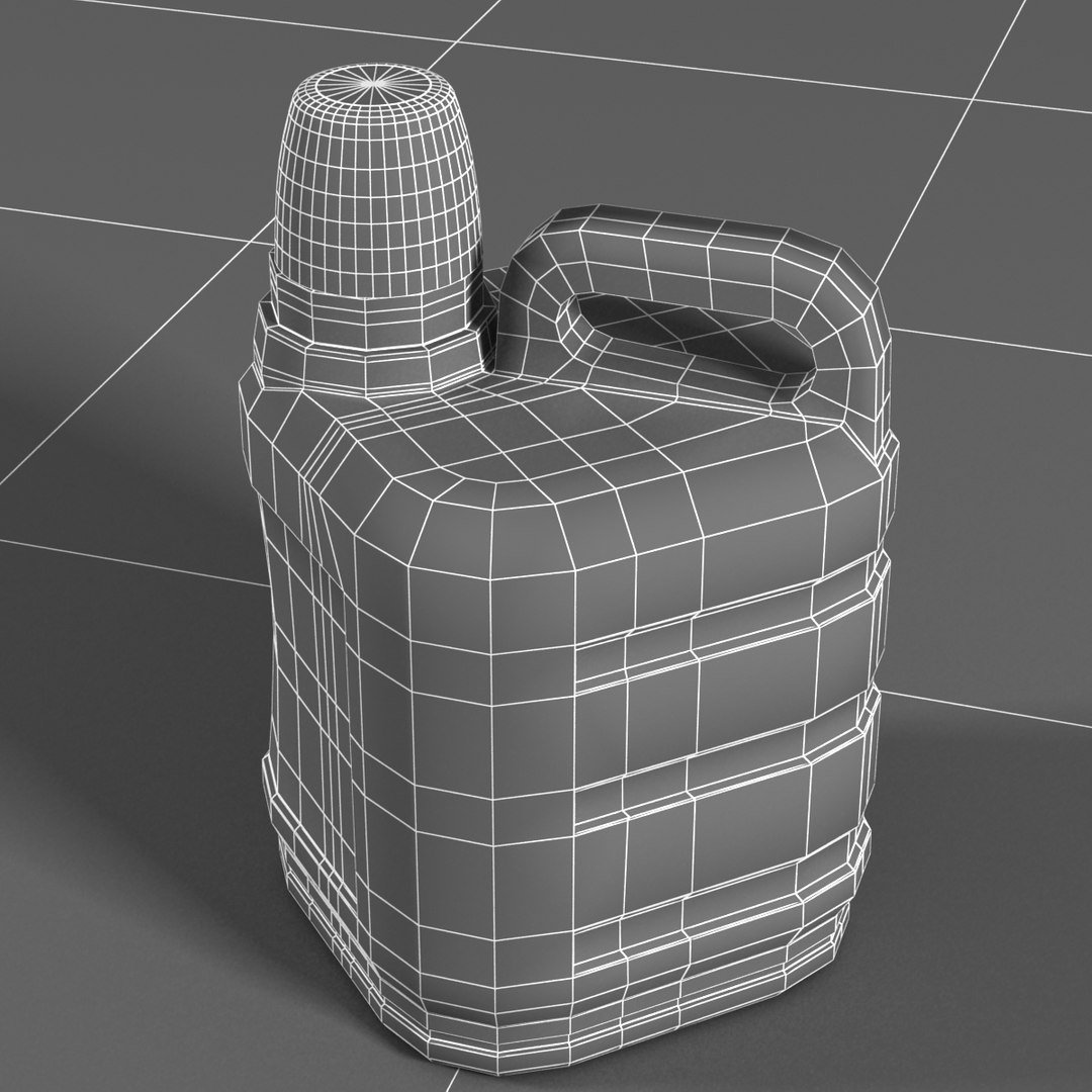 3D gallon model - TurboSquid 1365017