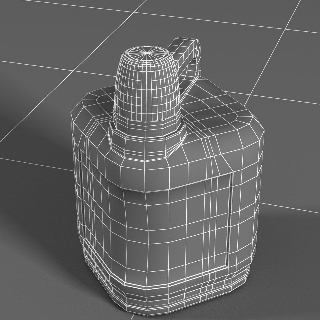 3D gallon model - TurboSquid 1365017