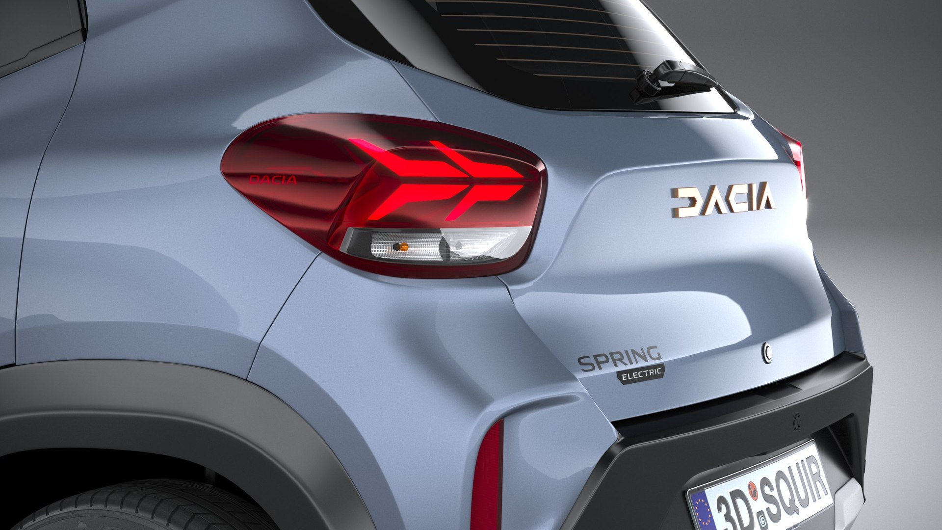 3D Dacia Spring Extreme 2023 - TurboSquid 2092261