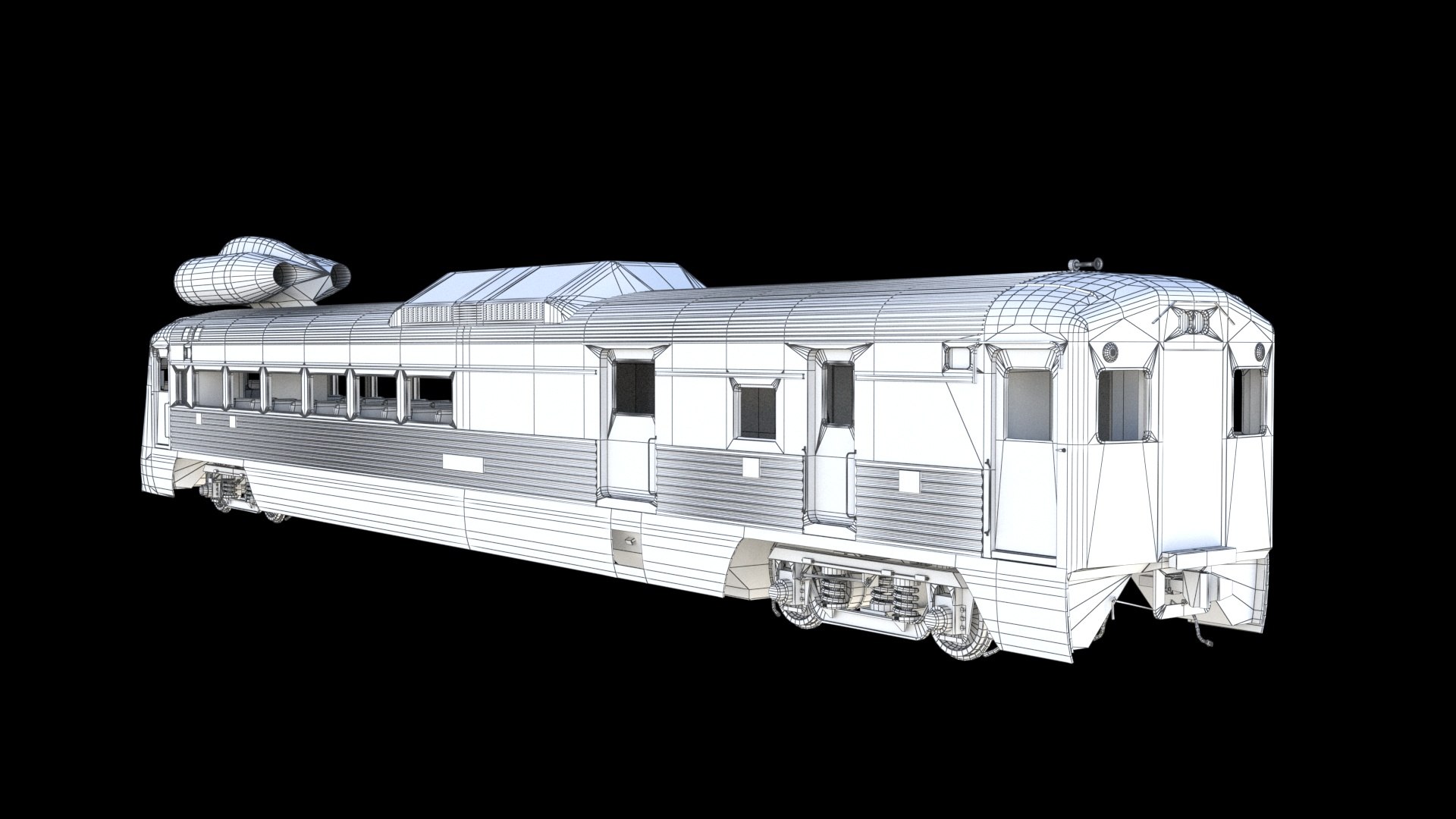 M-497 Black Beetle Jet Train 3D Model - TurboSquid 2211662