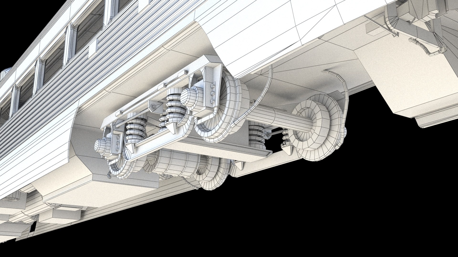 M-497 Black Beetle Jet Train 3D Model - TurboSquid 2211662