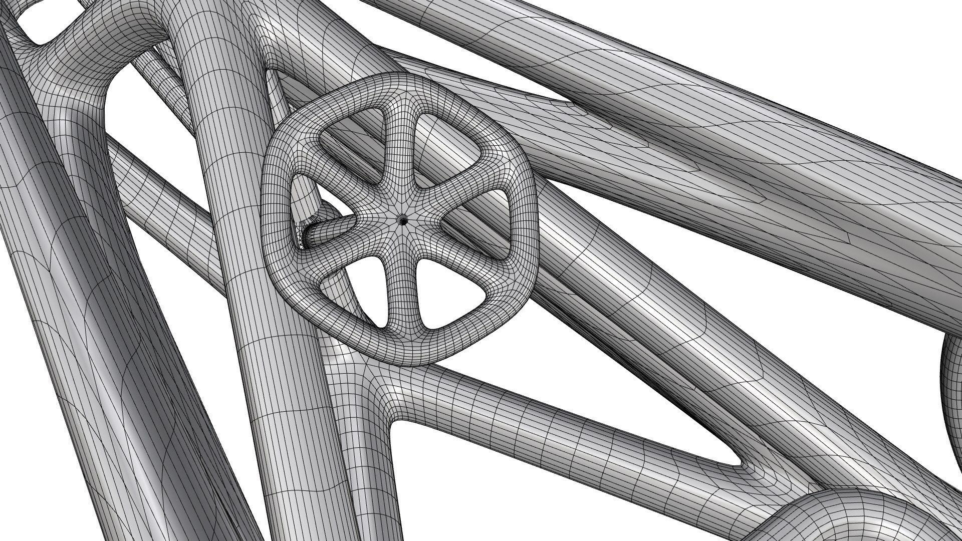 Futuristic Skeleton Racing Car 3D - TurboSquid 2397977