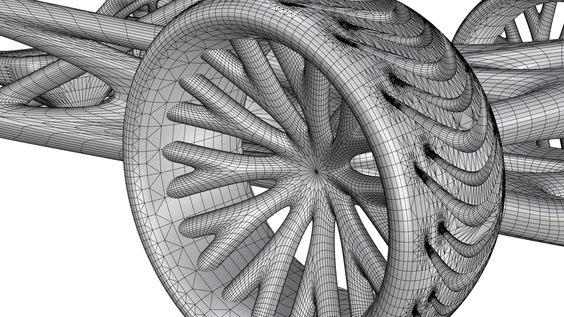 Futuristic Skeleton Racing Car 3D - TurboSquid 2397977