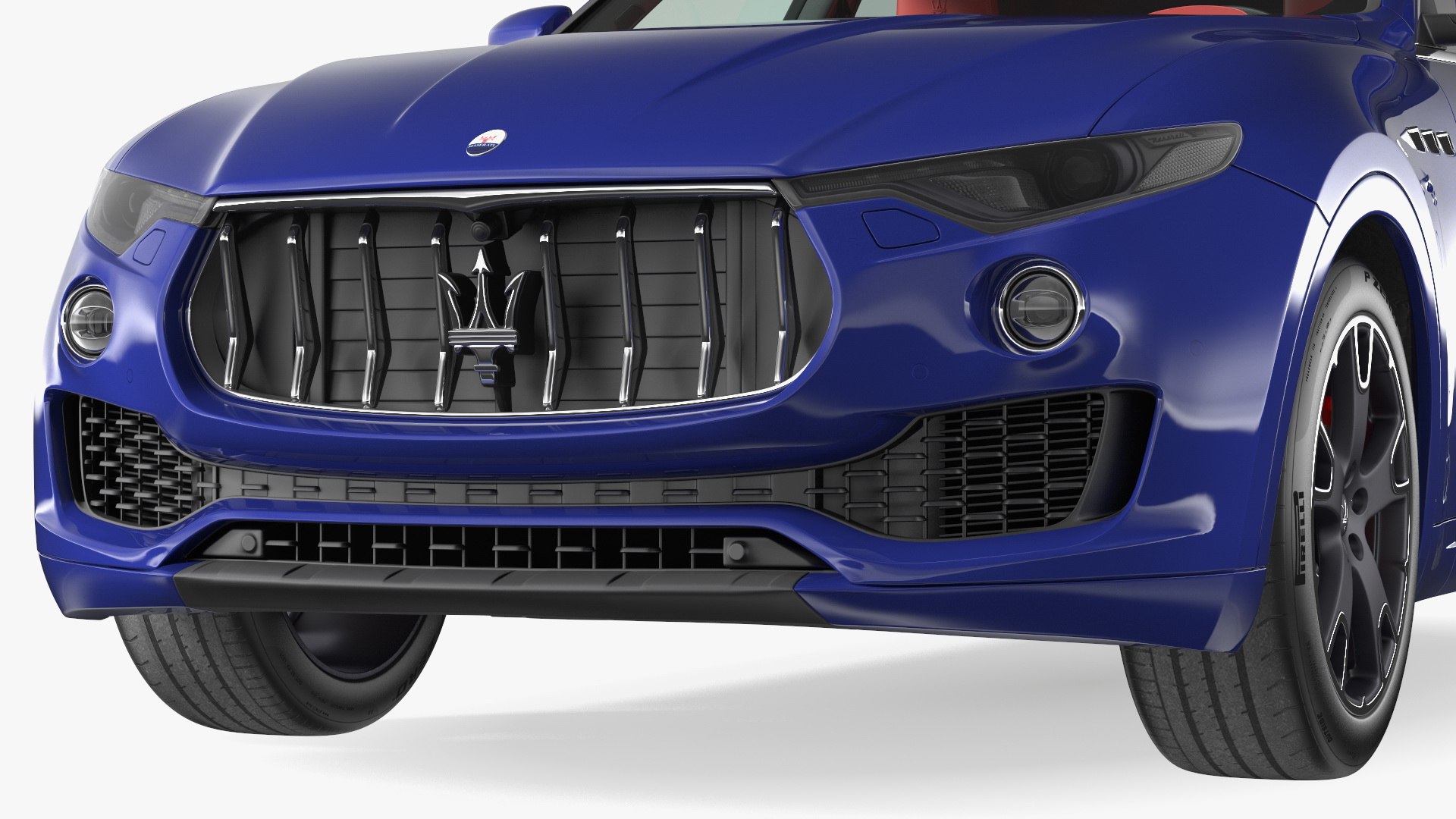 3D Maserati Levante SUV Blue - TurboSquid 2378225
