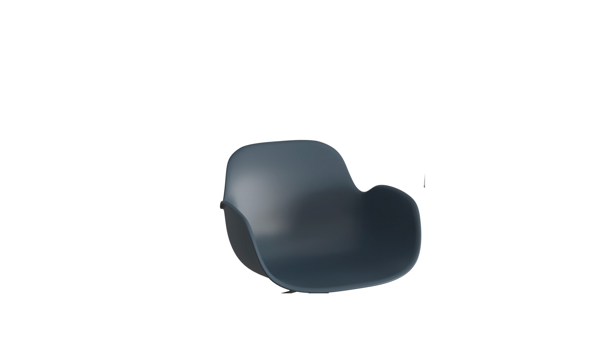 Form Swivel Arm Chair 3D Model - TurboSquid 1943768