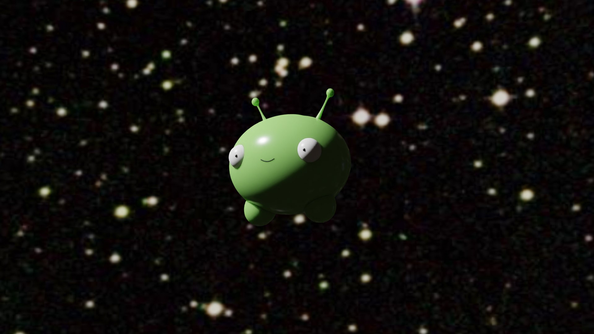 3D Mooncake Final Space Alien Model - TurboSquid 1482650