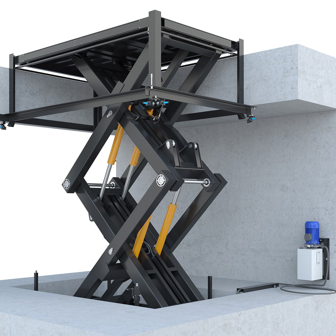 3D - Elevator Model - TurboSquid 1565998