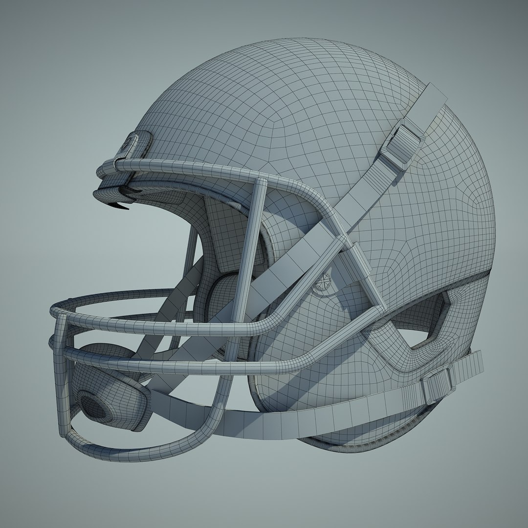 3d Football Helmet