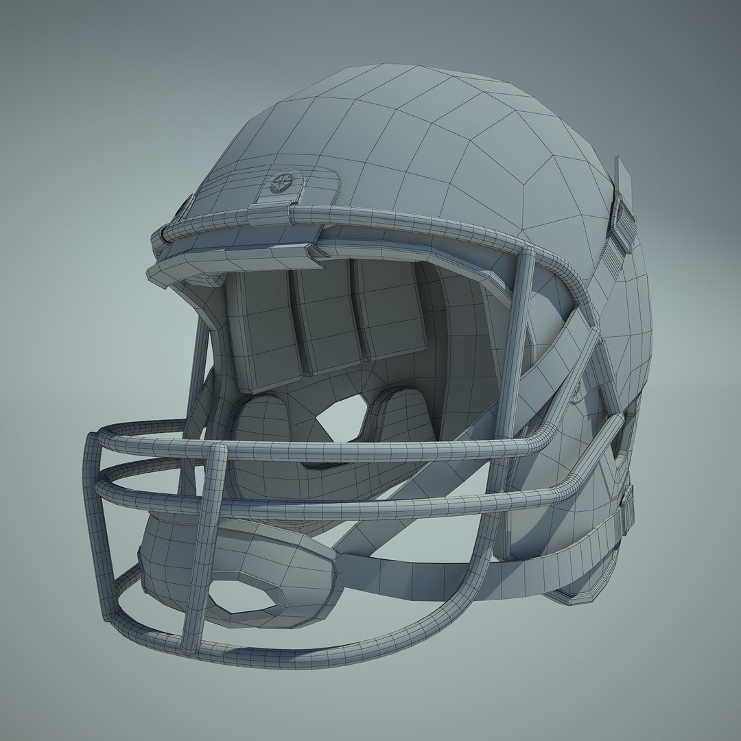 3d Football Helmet