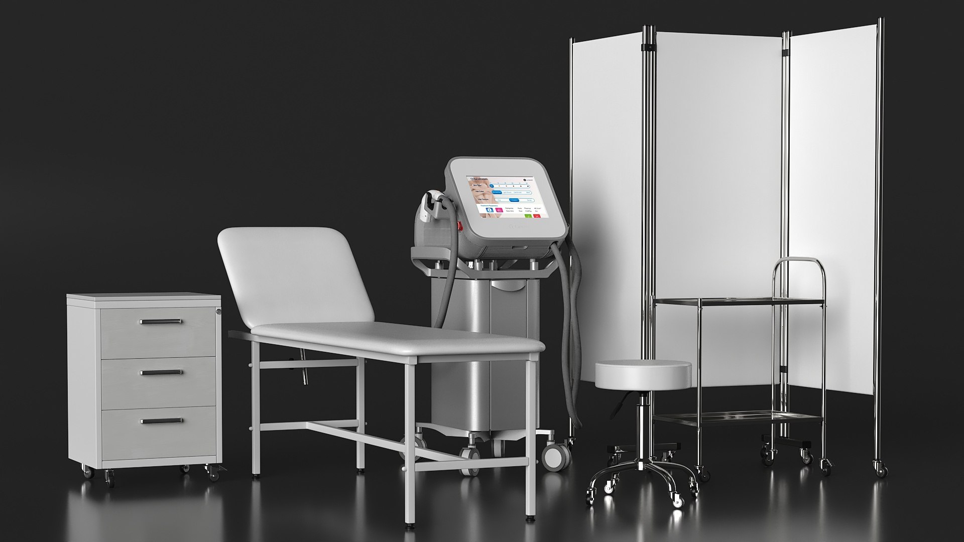 3D Medical Office Laser Hair Removal Model - TurboSquid 2326715