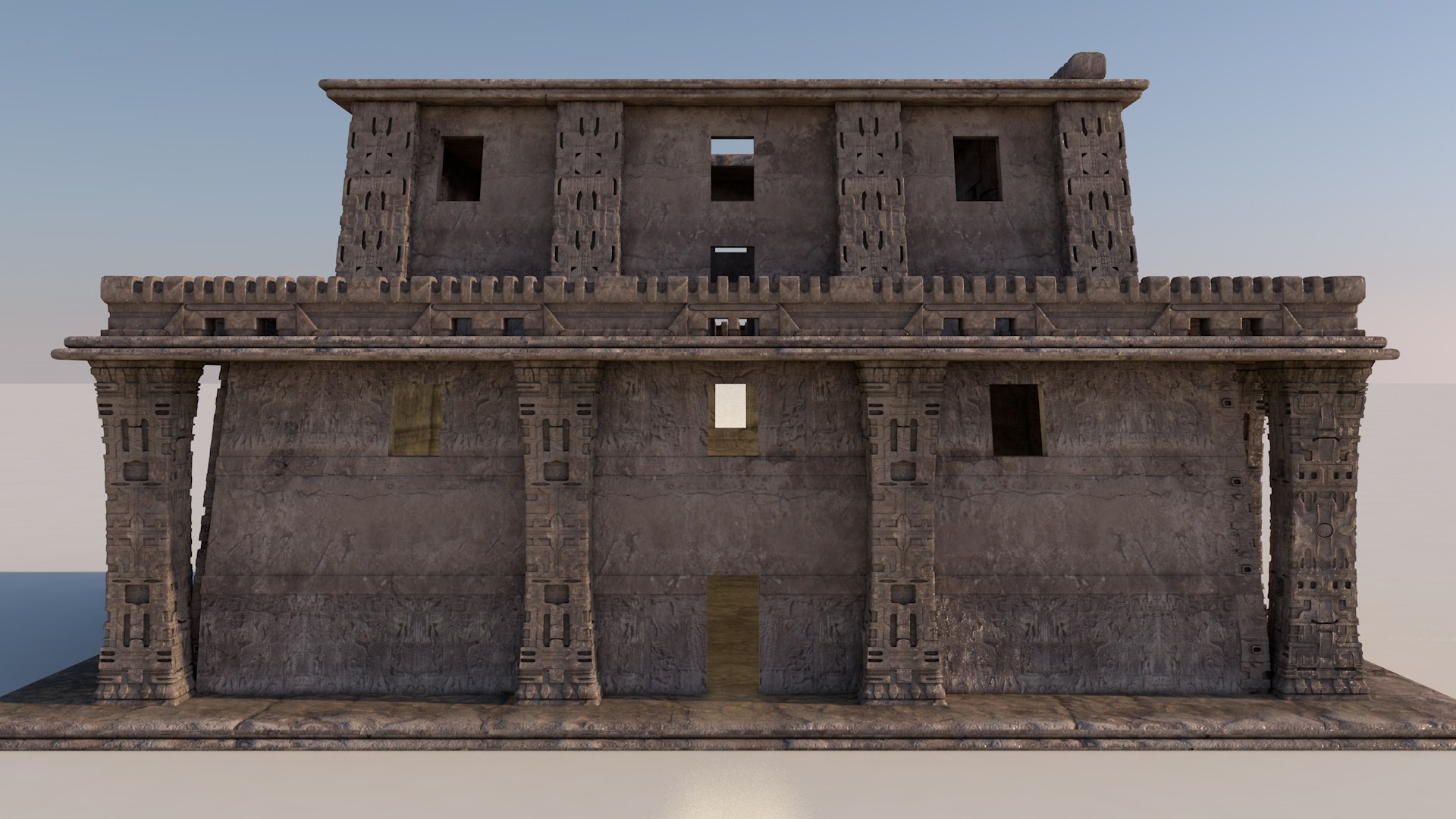 Fantastic Temple 3D Model - TurboSquid 2150123