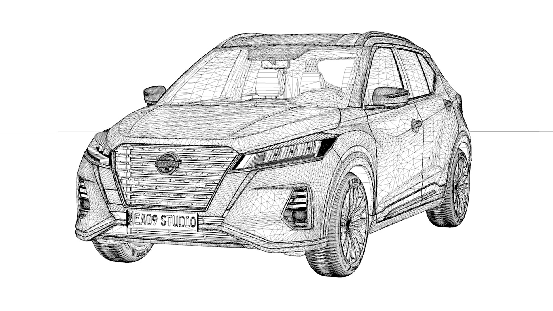 3D Model 2024 Nissan Kicks Hatchback - TurboSquid 2350580