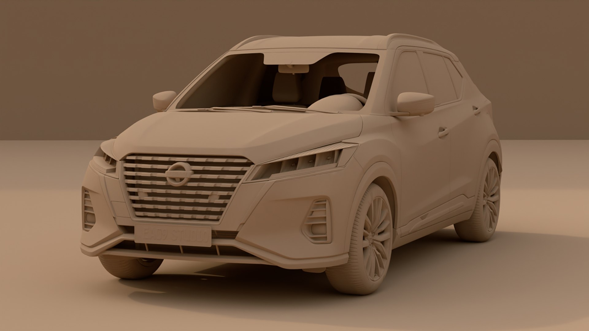 3D Model 2024 Nissan Kicks Hatchback - TurboSquid 2350580